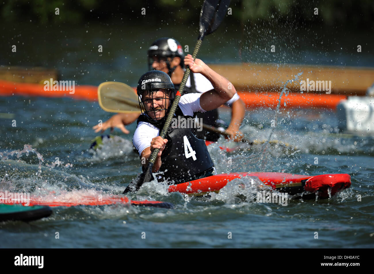 Canoe Polo World Championship Stock Photo - Alamy