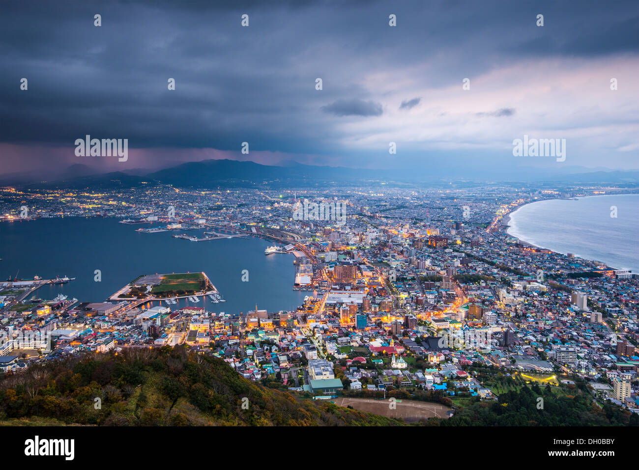 Japanese island hokkaido hakodate hi-res stock photography and images ...