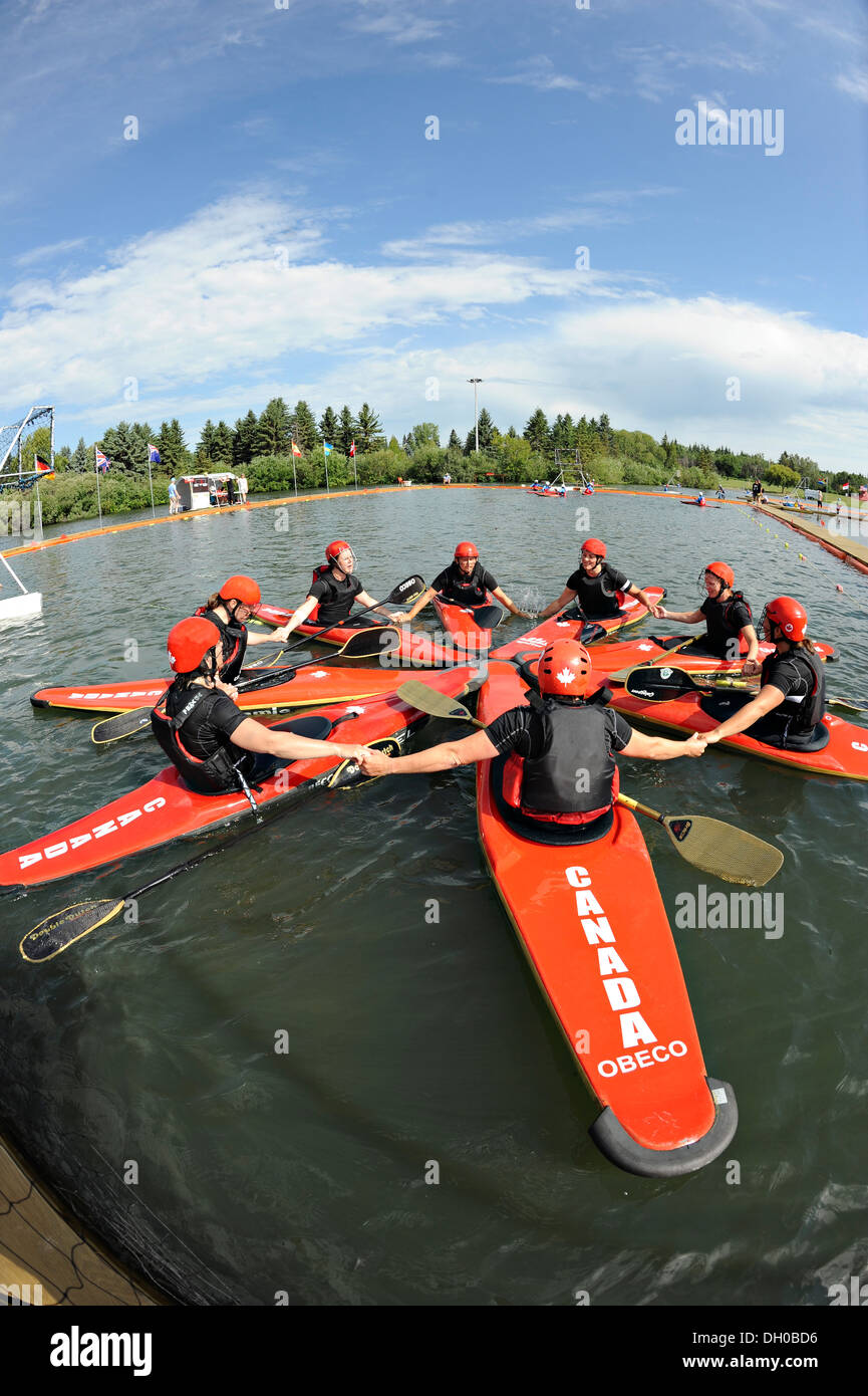 Canoe Polo World Championship Stock Photo - Alamy