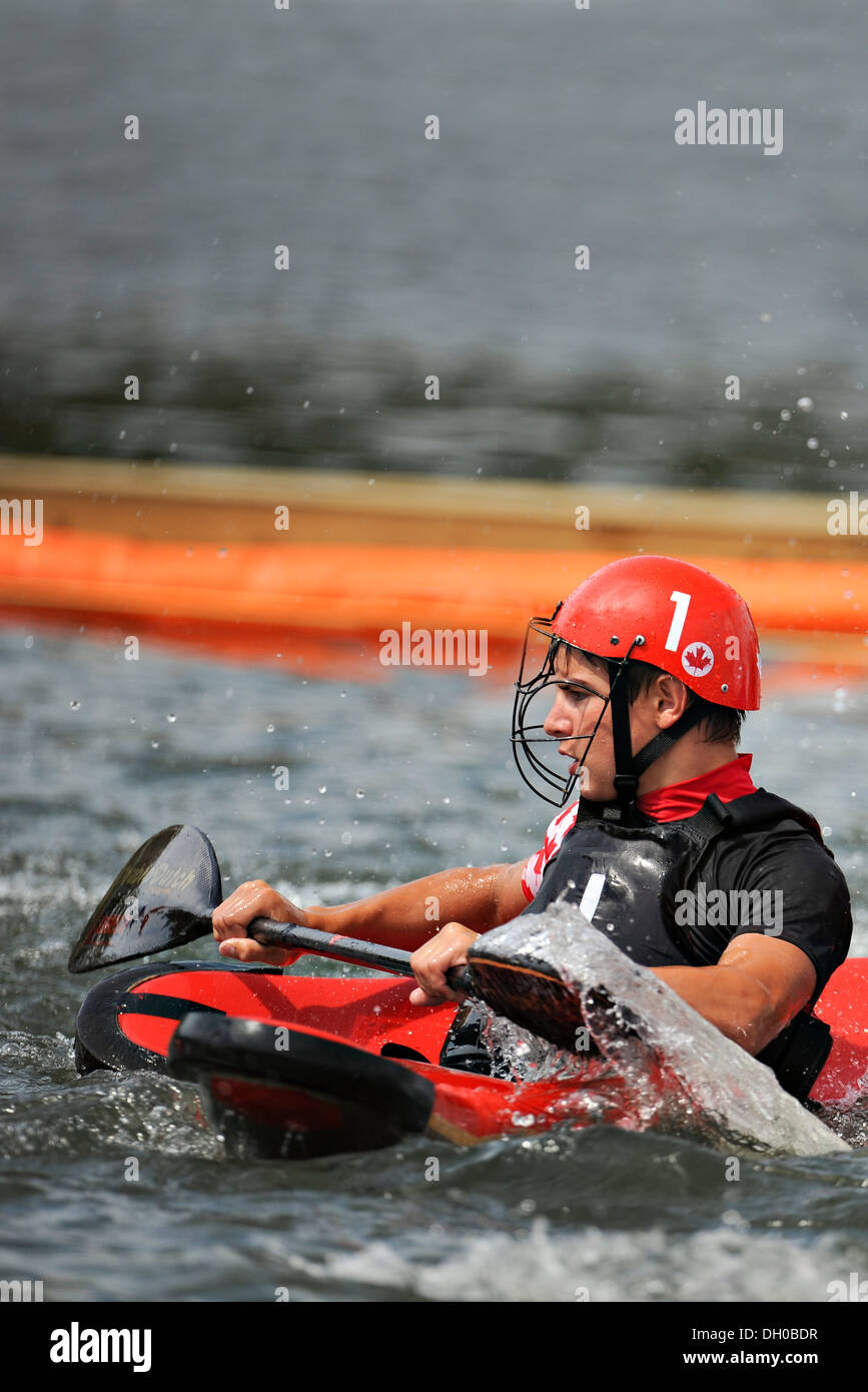 Canoe Polo World Championship Stock Photo - Alamy