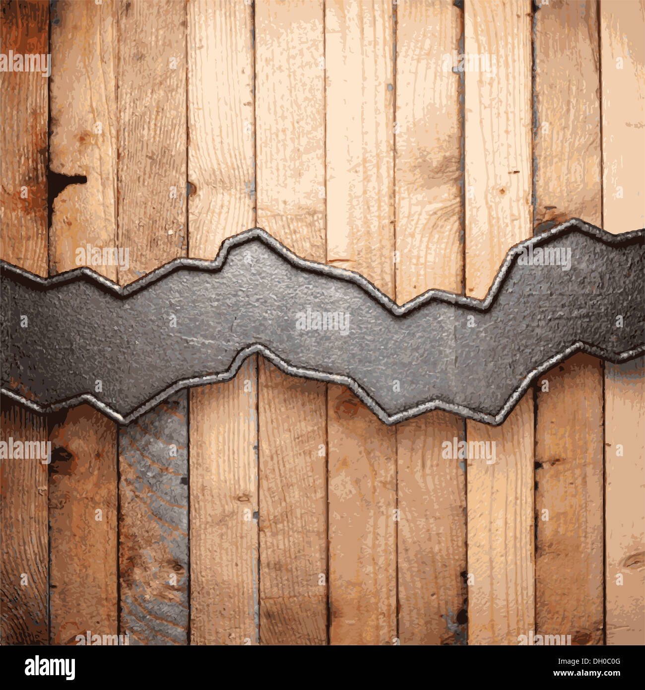 metal and wood background Stock Photo - Alamy