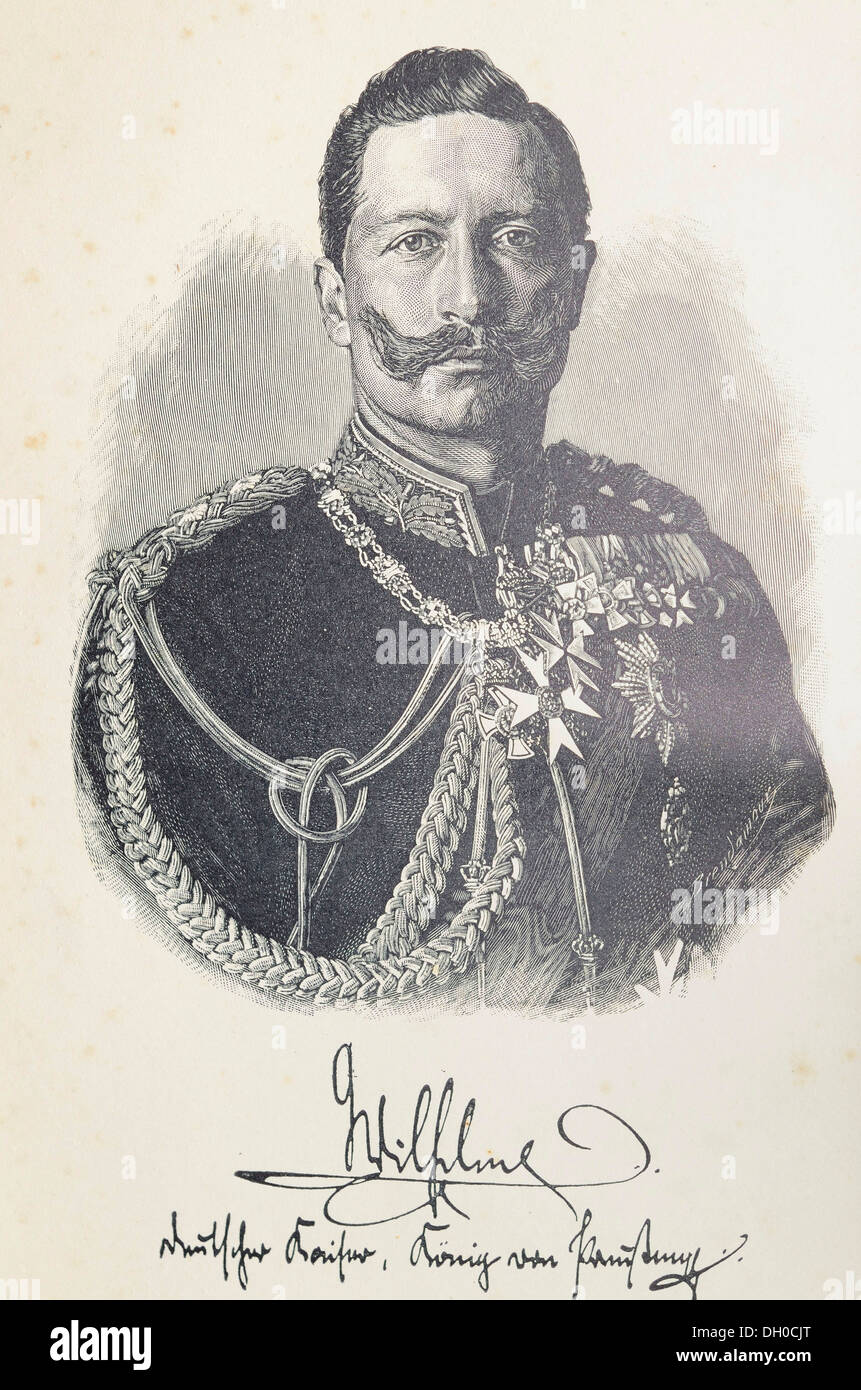 Historic photography portrait wilhelm ii hi-res stock photography and ...