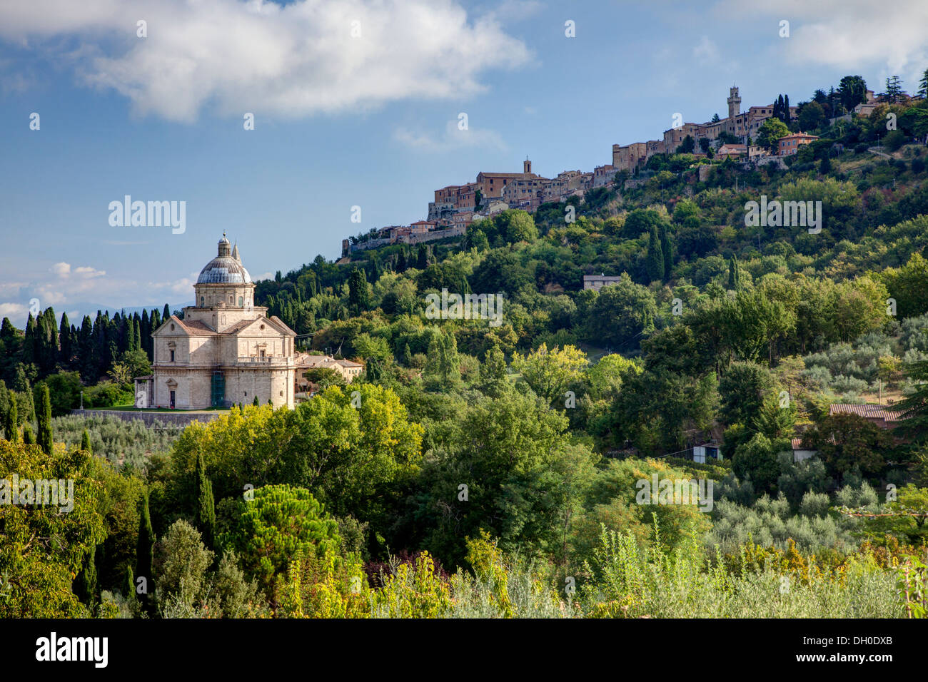 Montepulciano medieval renaissance hill hi-res stock photography and ...