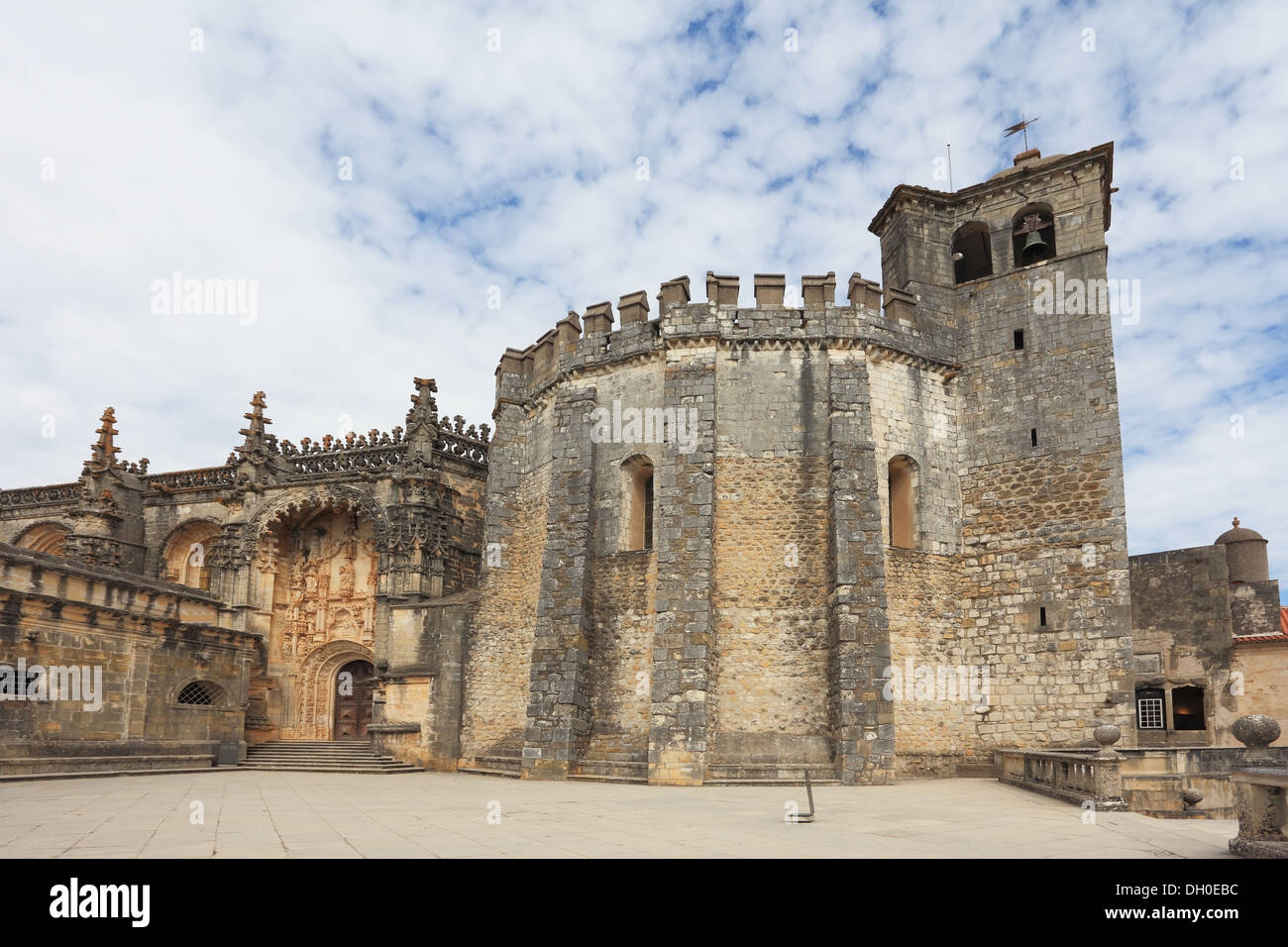 The central round tower Stock Photo - Alamy