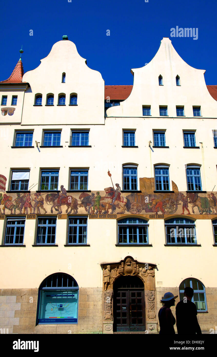Historic Building, Nuremberg, Bavaria, Germany, Europe Stock Photo - Alamy