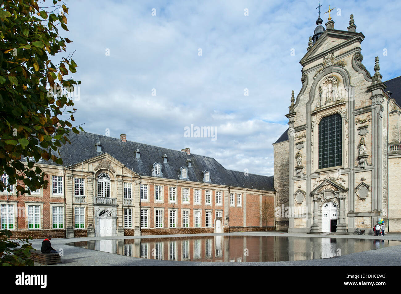 Baroque church and abbot's house of the Premonstratensian Averbode ...