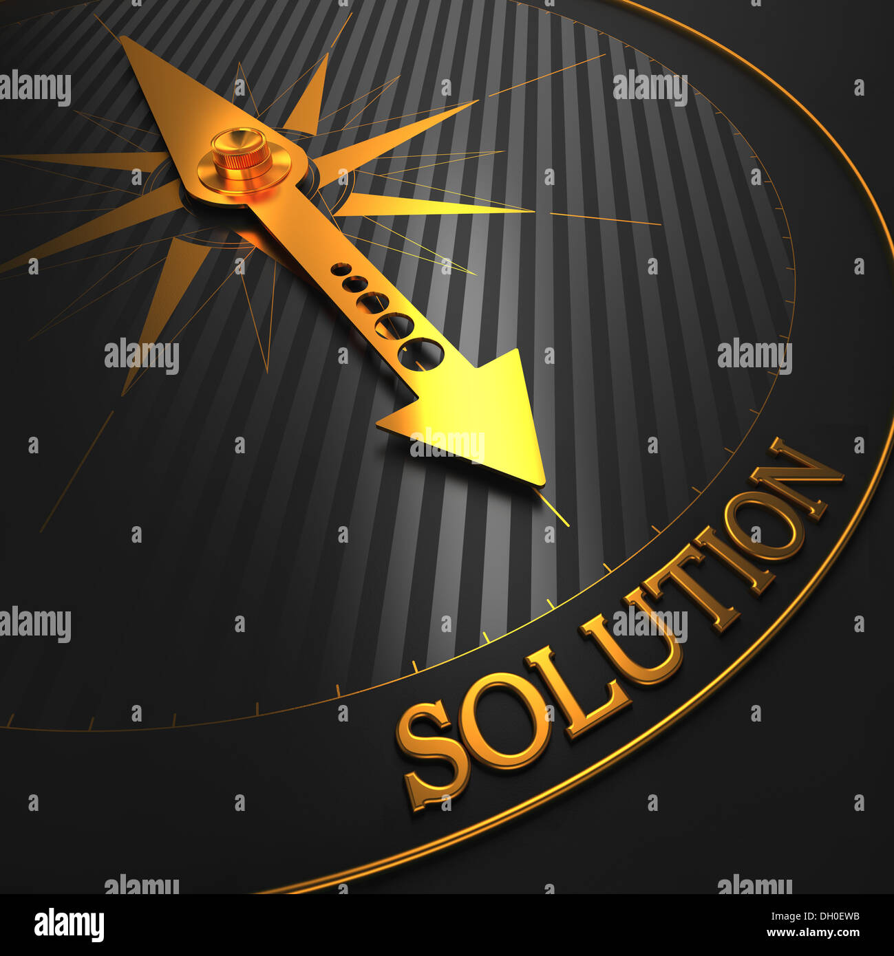 Solution. Business Background Stock Photo - Alamy