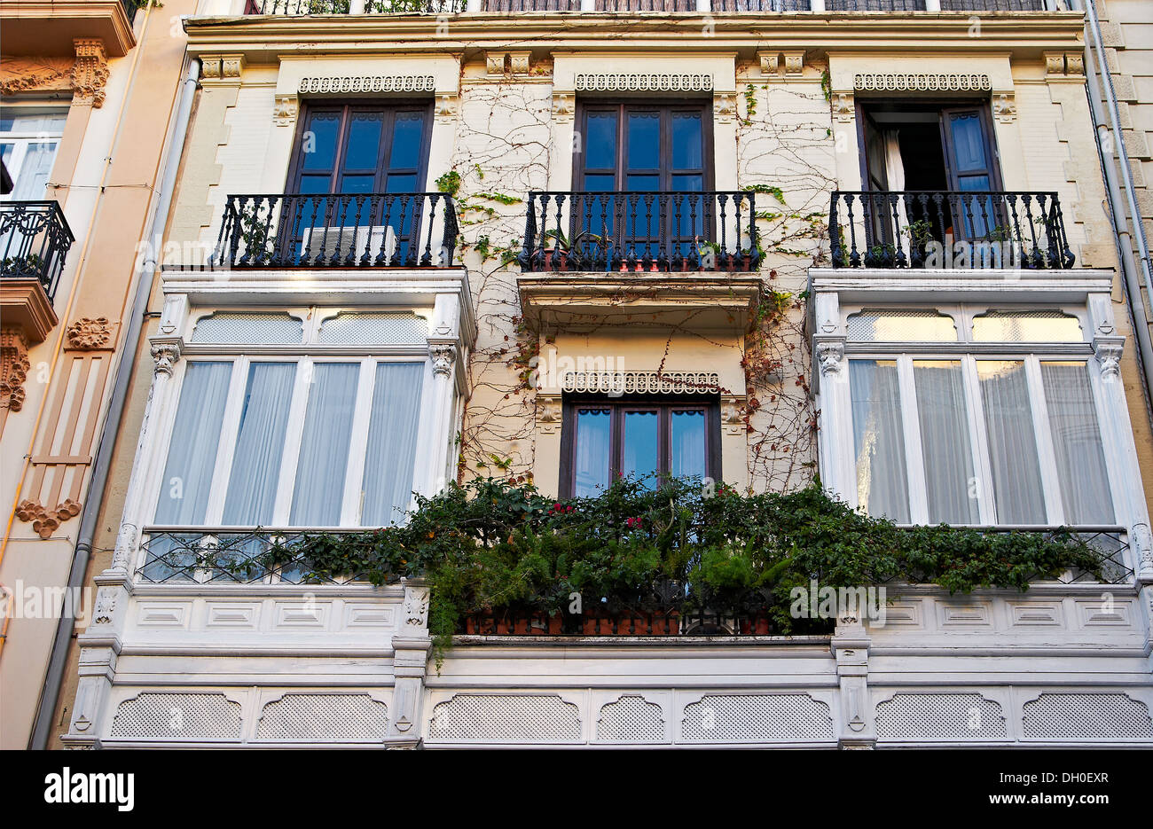 Famous historic building in Valencia, Spain Stock Photo - Alamy