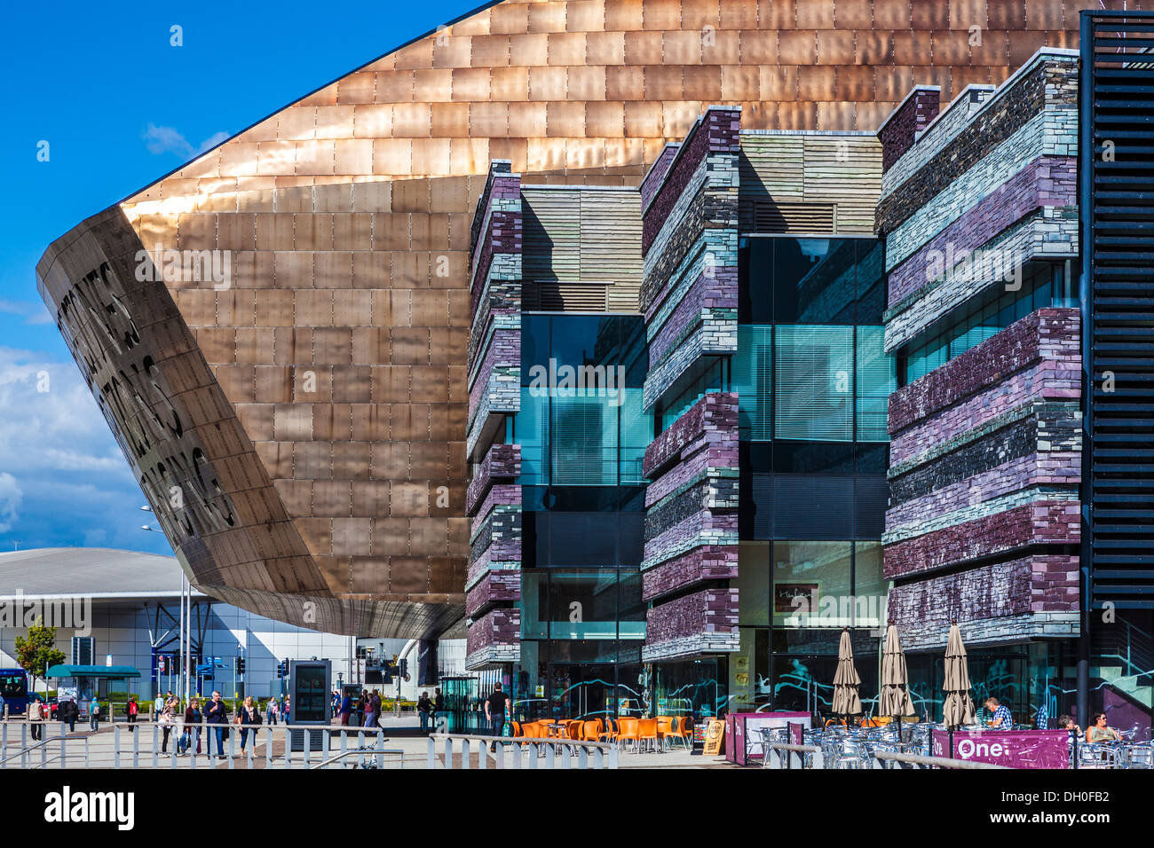 Wales millennium center in cardiff hi-res stock photography and images ...