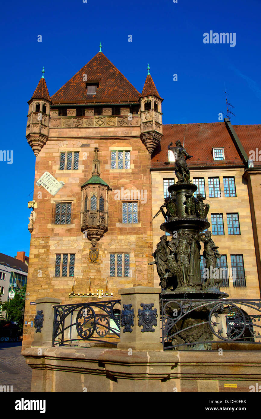 Nassau House, Nuremberg, Bavaria, Germany, Europe Stock Photo - Alamy