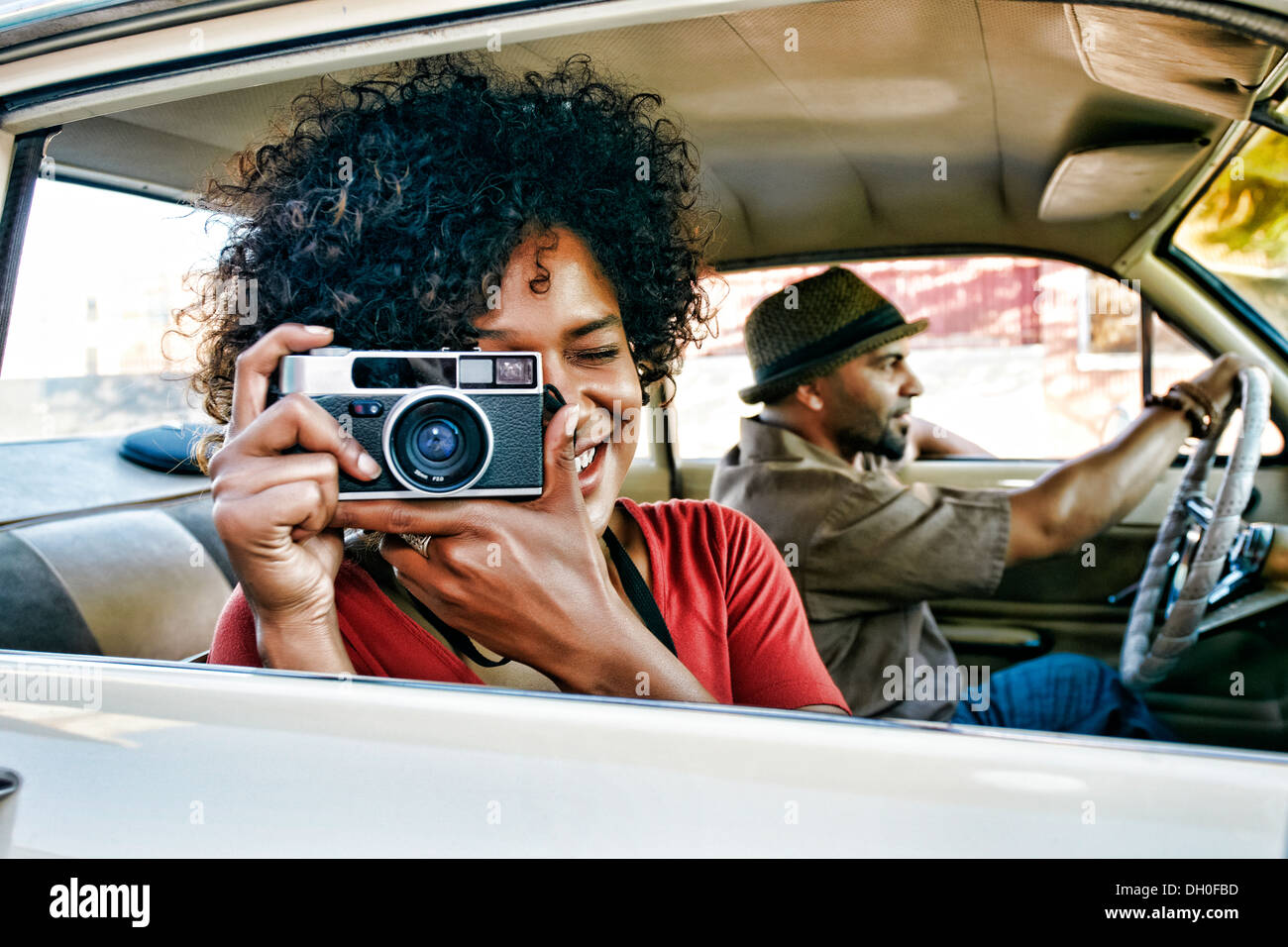 Old woman looking camera using hi-res stock photography and images - Alamy