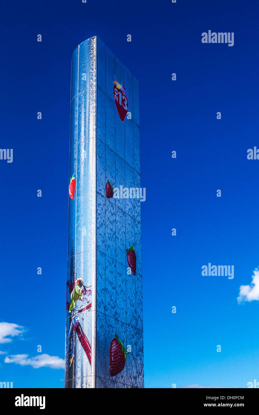 The Water Tower in Roald Dahl Plass, Cardiff Bay is a 70ft high ...