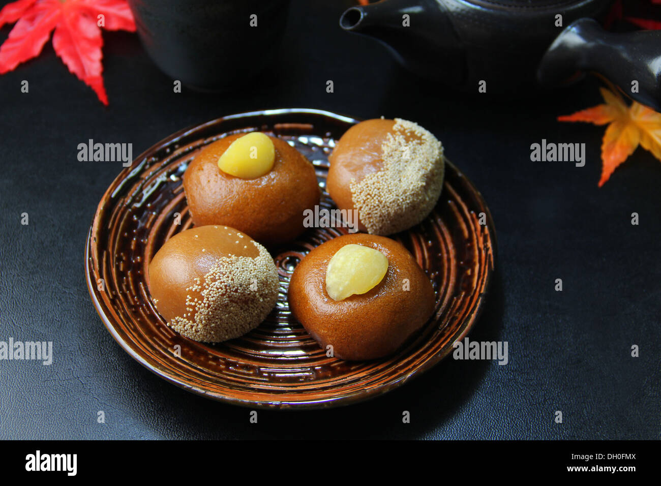 Chestnut steamed buns Stock Photo - Alamy