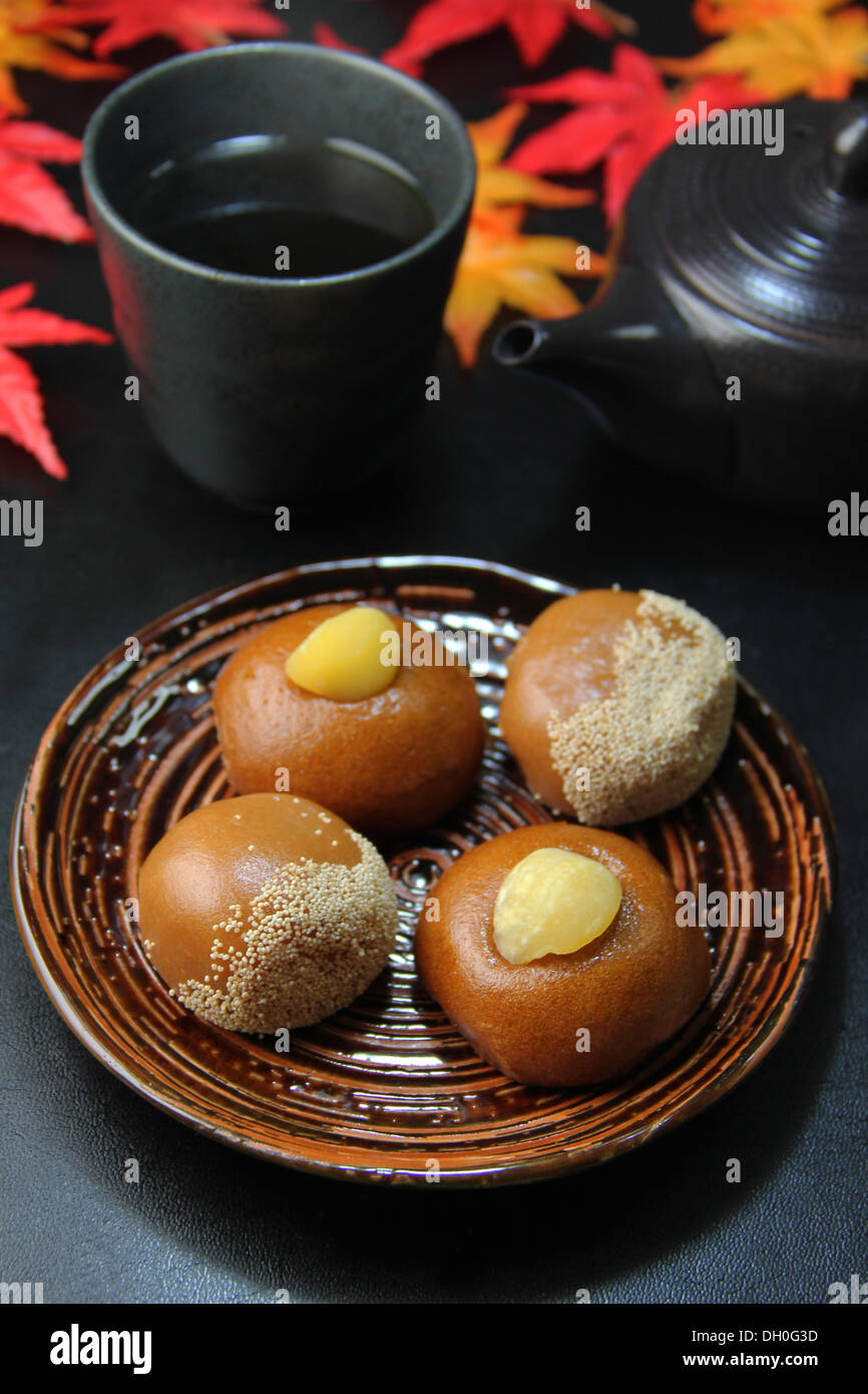 Chestnut steamed buns Stock Photo - Alamy