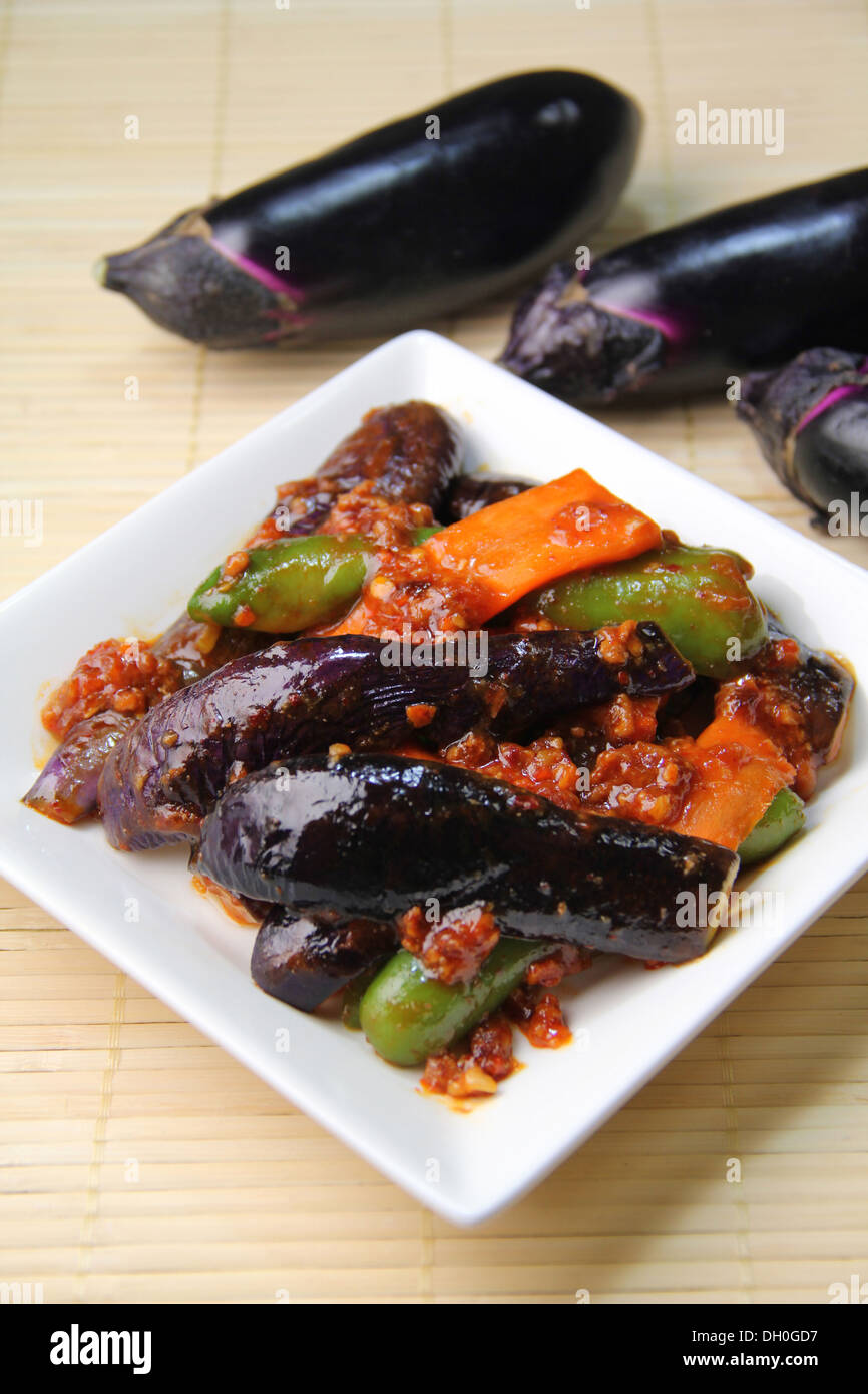 Mapo eggplant hi-res stock photography and images - Alamy