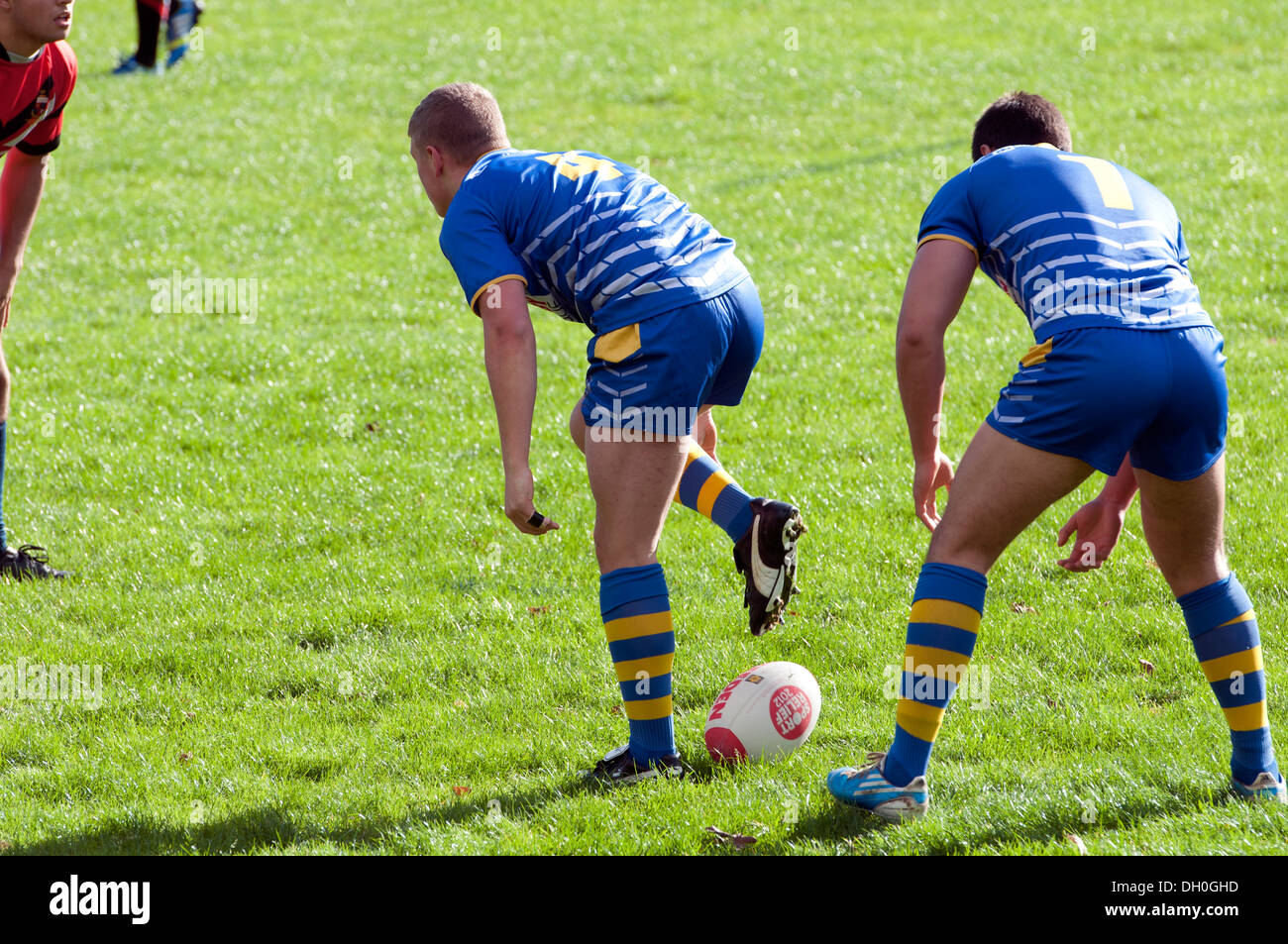 Rugby league pitch hi-res stock photography and images - Alamy