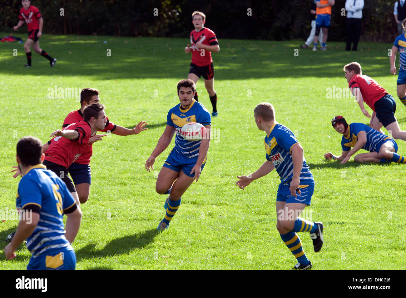 Rugby league pitch hi-res stock photography and images - Alamy
