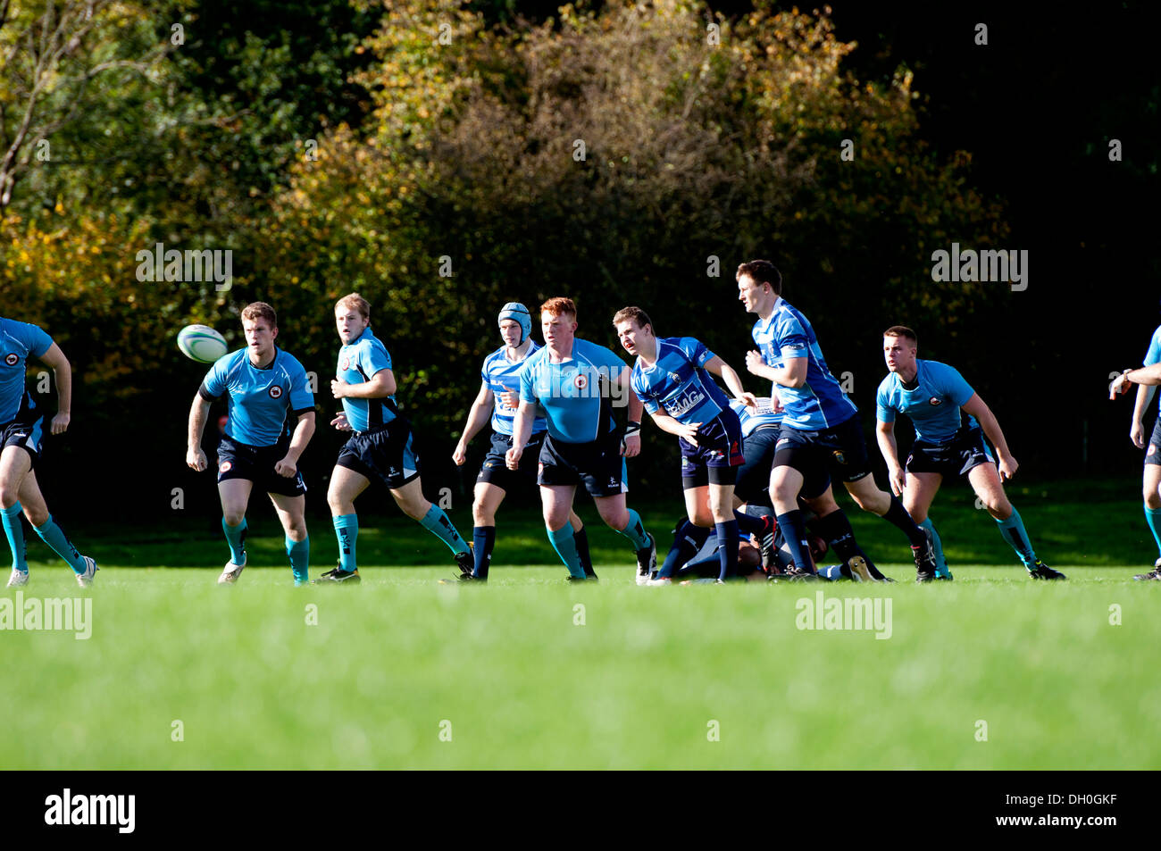 University sport, men`s Rugby Union Stock Photo - Alamy