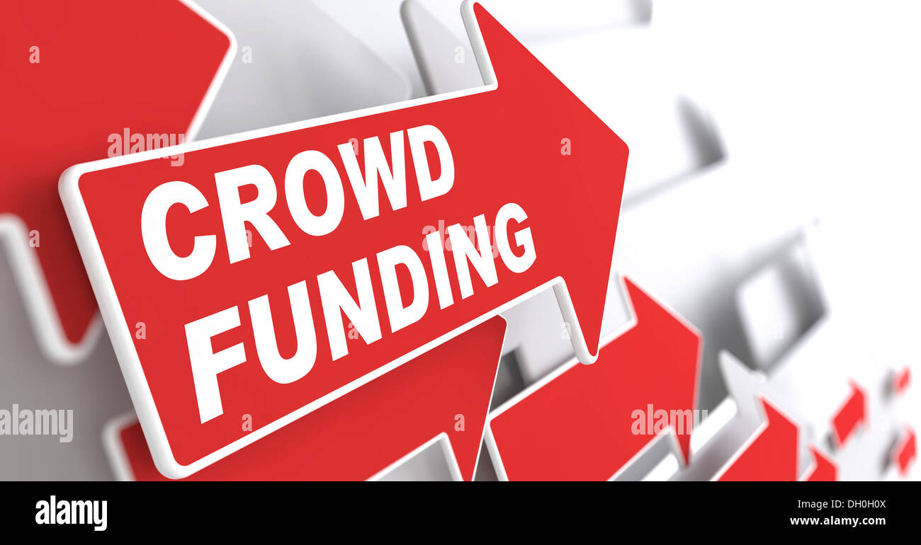 Crowd Funding. Internet Concept Stock Photo - Alamy