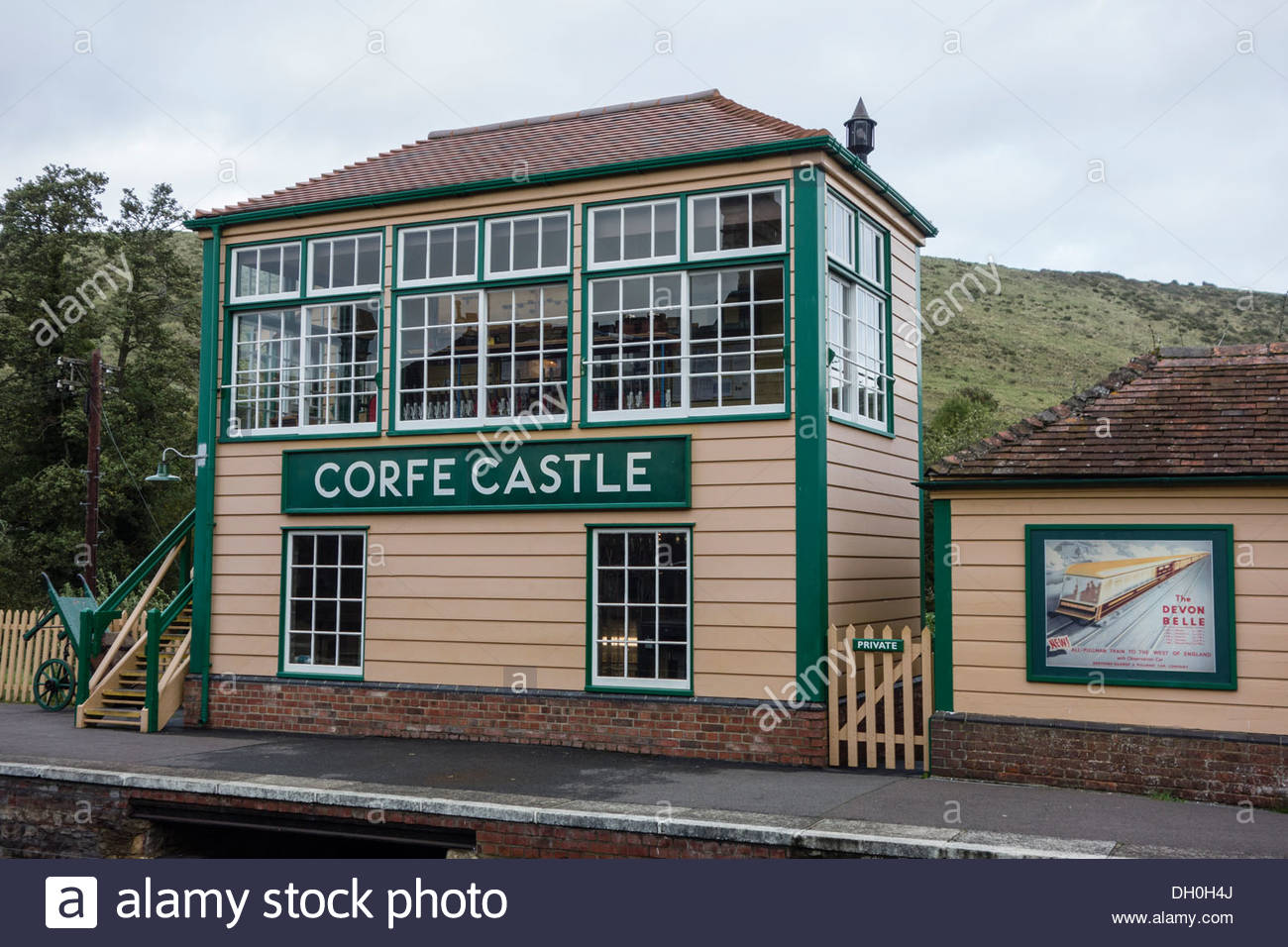 Signal Box On Railway High Resolution Stock Photography and Images - Alamy