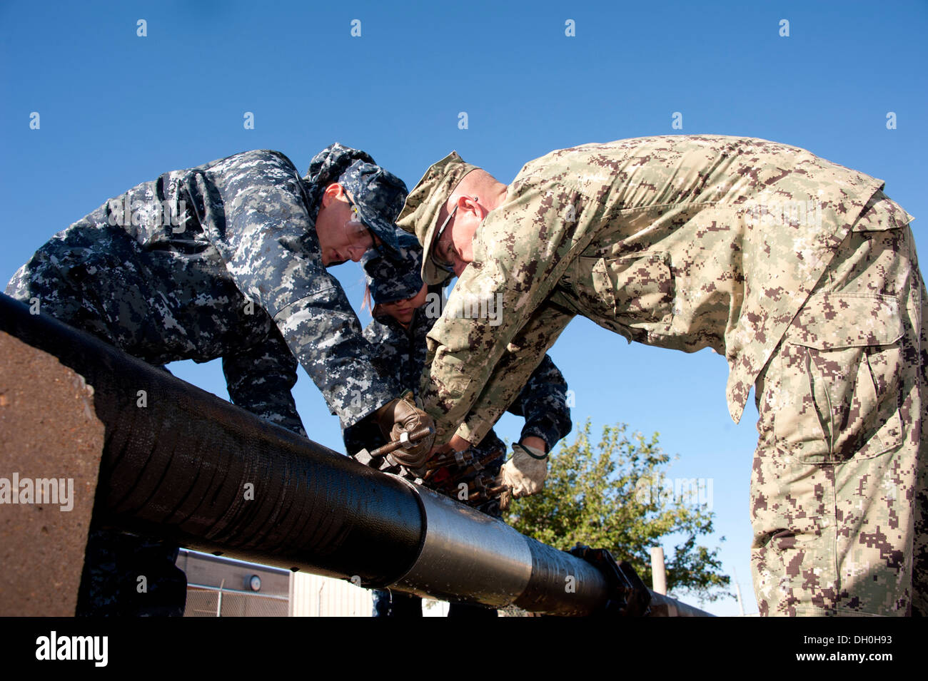 U.S. Navy Chief Petty Officer Scott Kristek, 366 Training Squadron ...