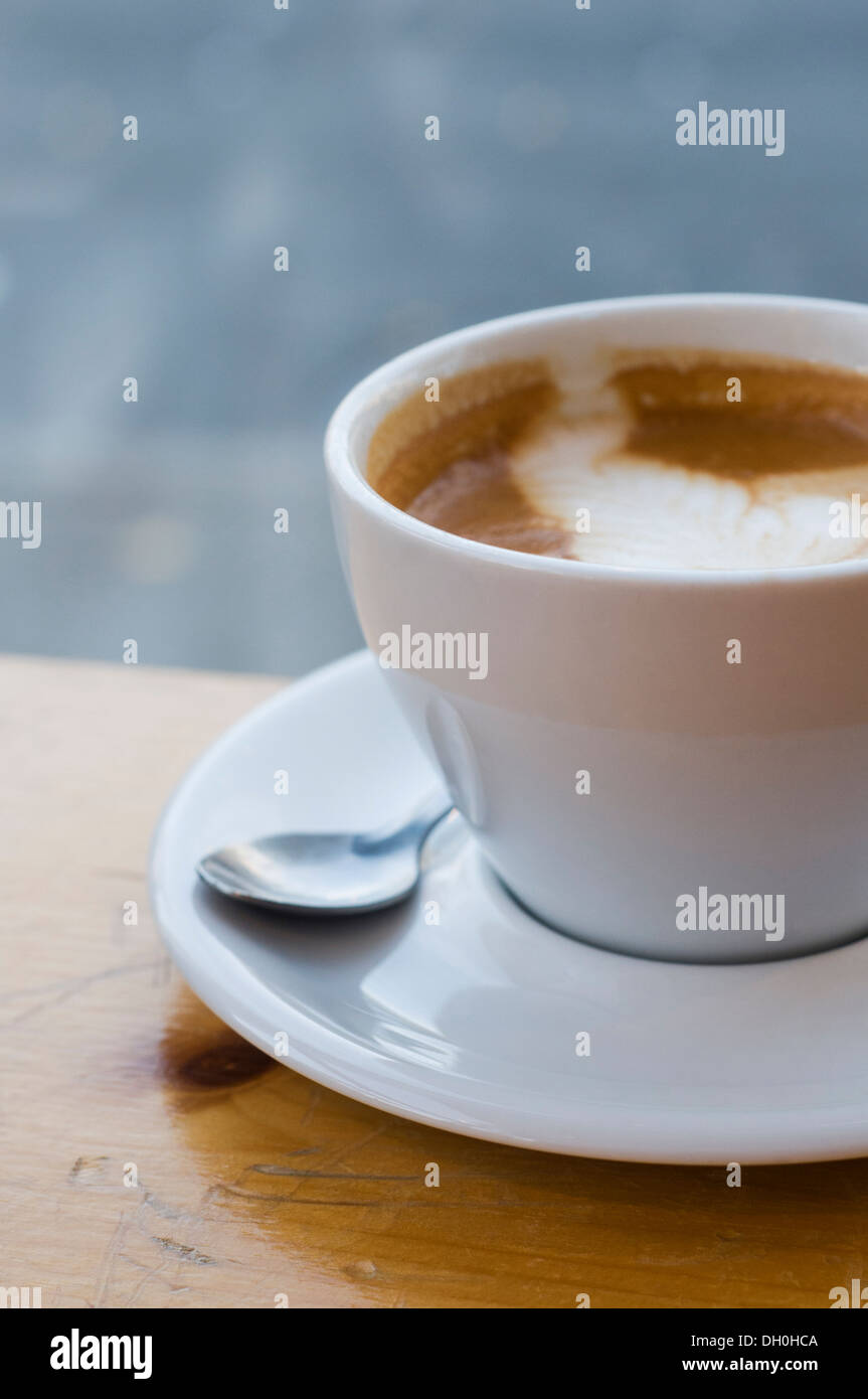 Coffee latte cup Stock Photo - Alamy