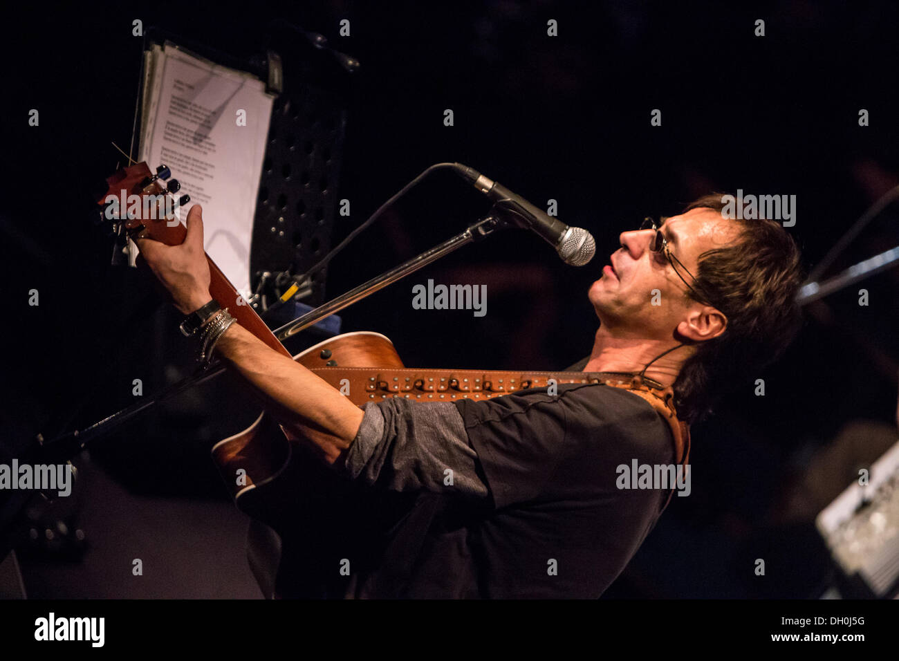 Milan Italy. 27th October 2013. The Italian rocker MASSIMO PRIVIERO ...
