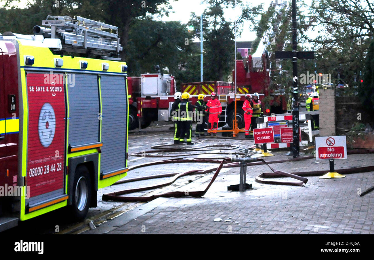 Hounslow gas explosion hi-res stock photography and images - Alamy