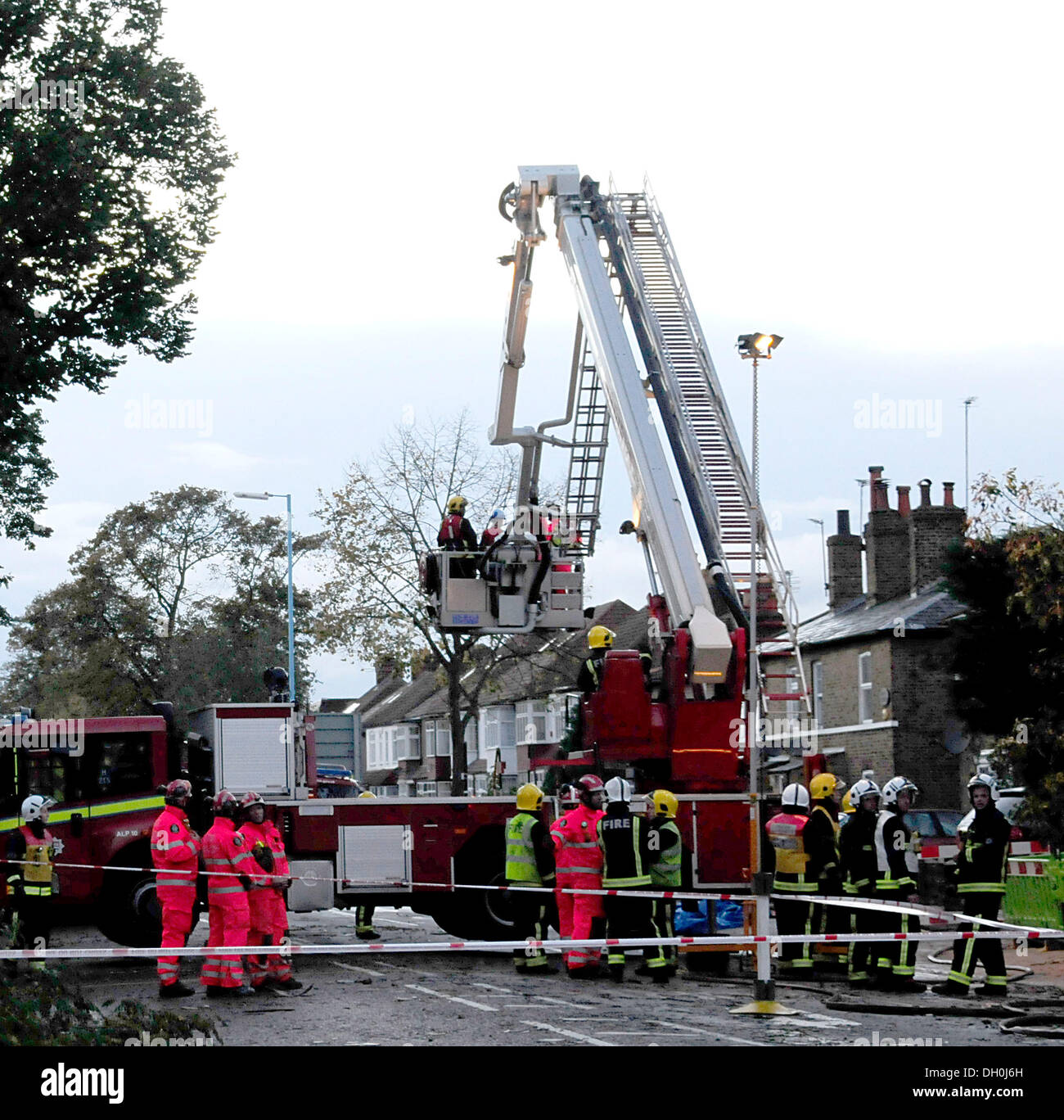 Hounslow gas explosion hi-res stock photography and images - Alamy