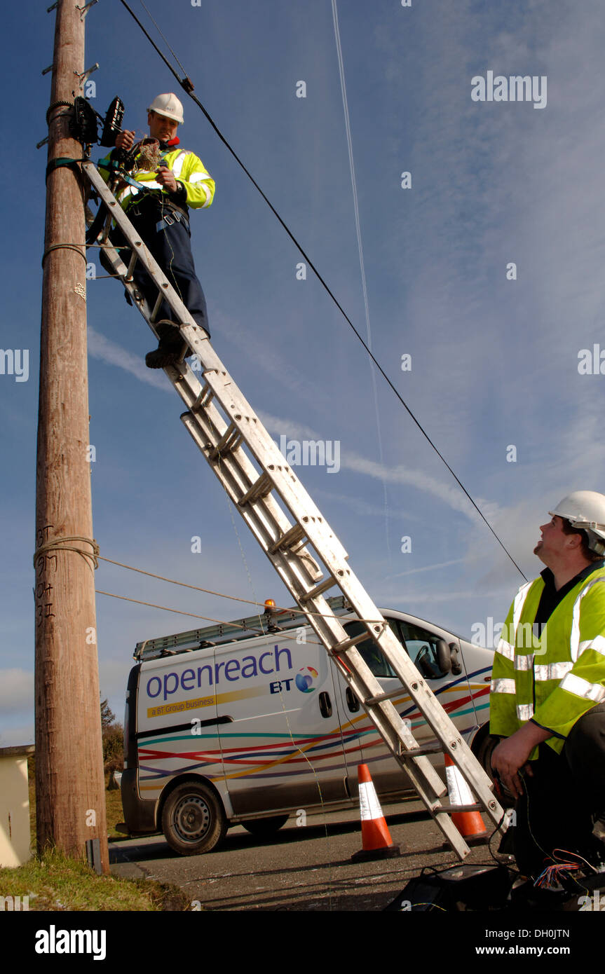 Openreach Field engineers install and maintain the physical network ...