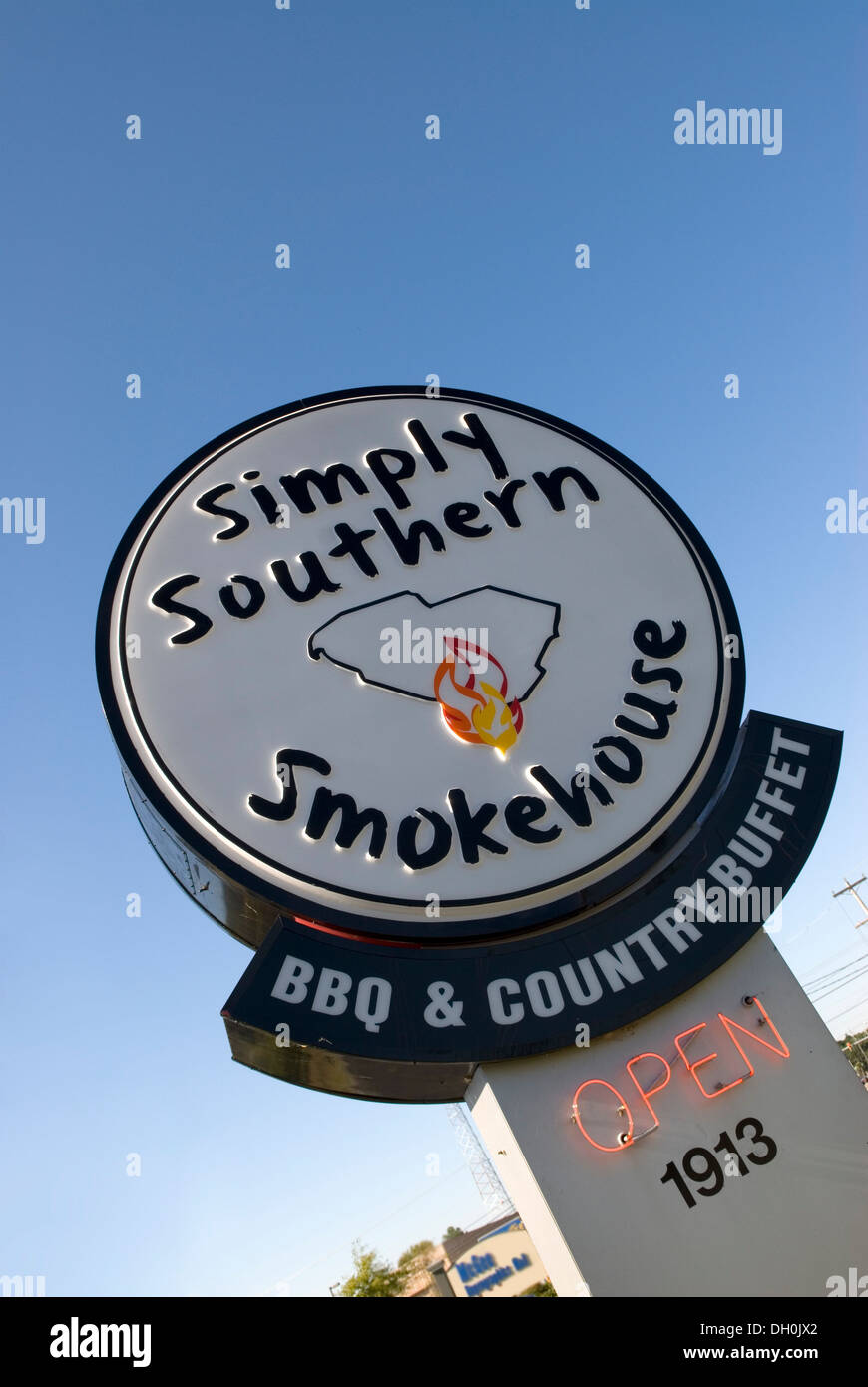 Simply southern smokehouse myrtle beach south carolina sc sign a hi-res ...