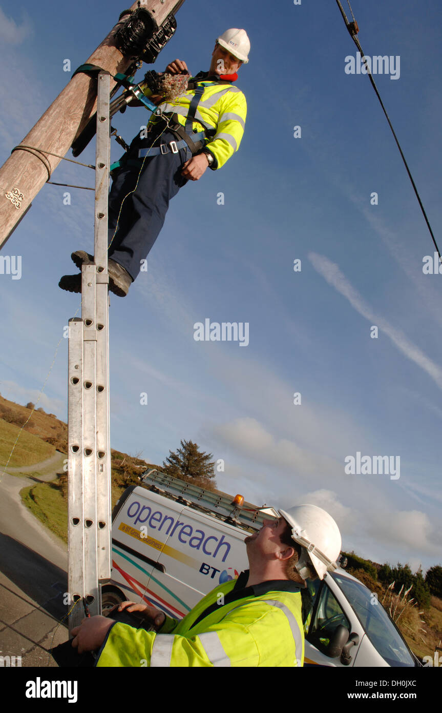 Openreach Field engineers install and maintain the physical network ...
