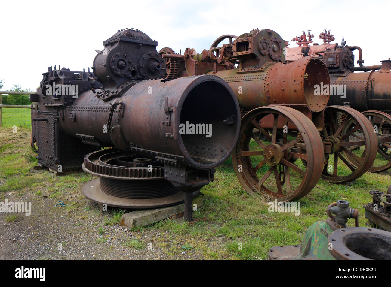 Steam engine scrap yard hi-res stock photography and images - Alamy