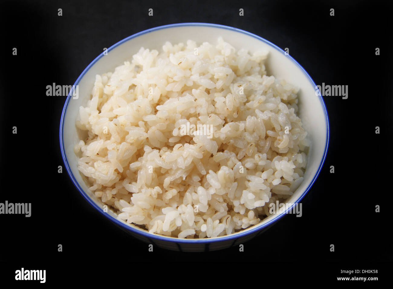 Rice cooked with barley Stock Photo - Alamy