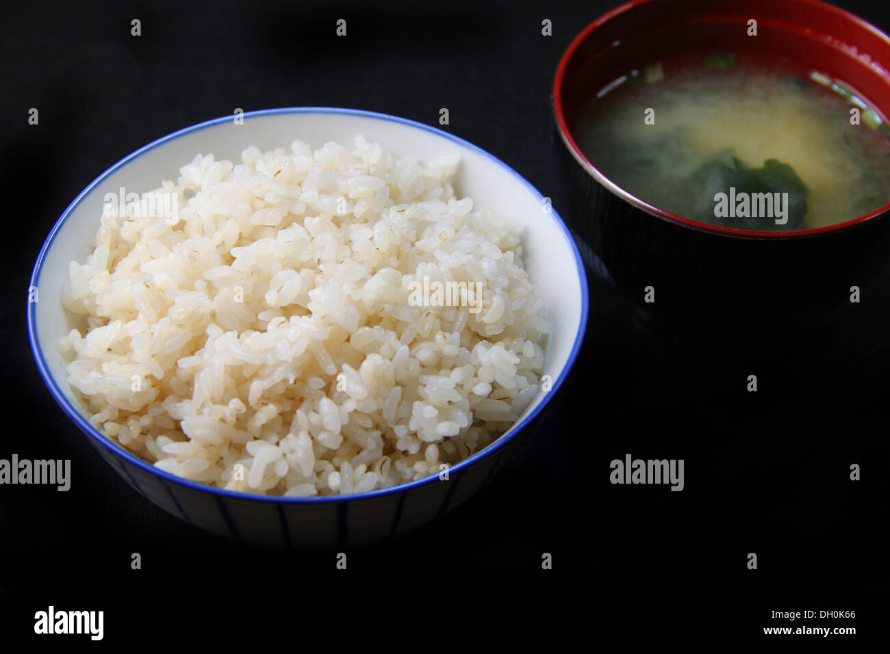 Rice cooked with barley Stock Photo - Alamy