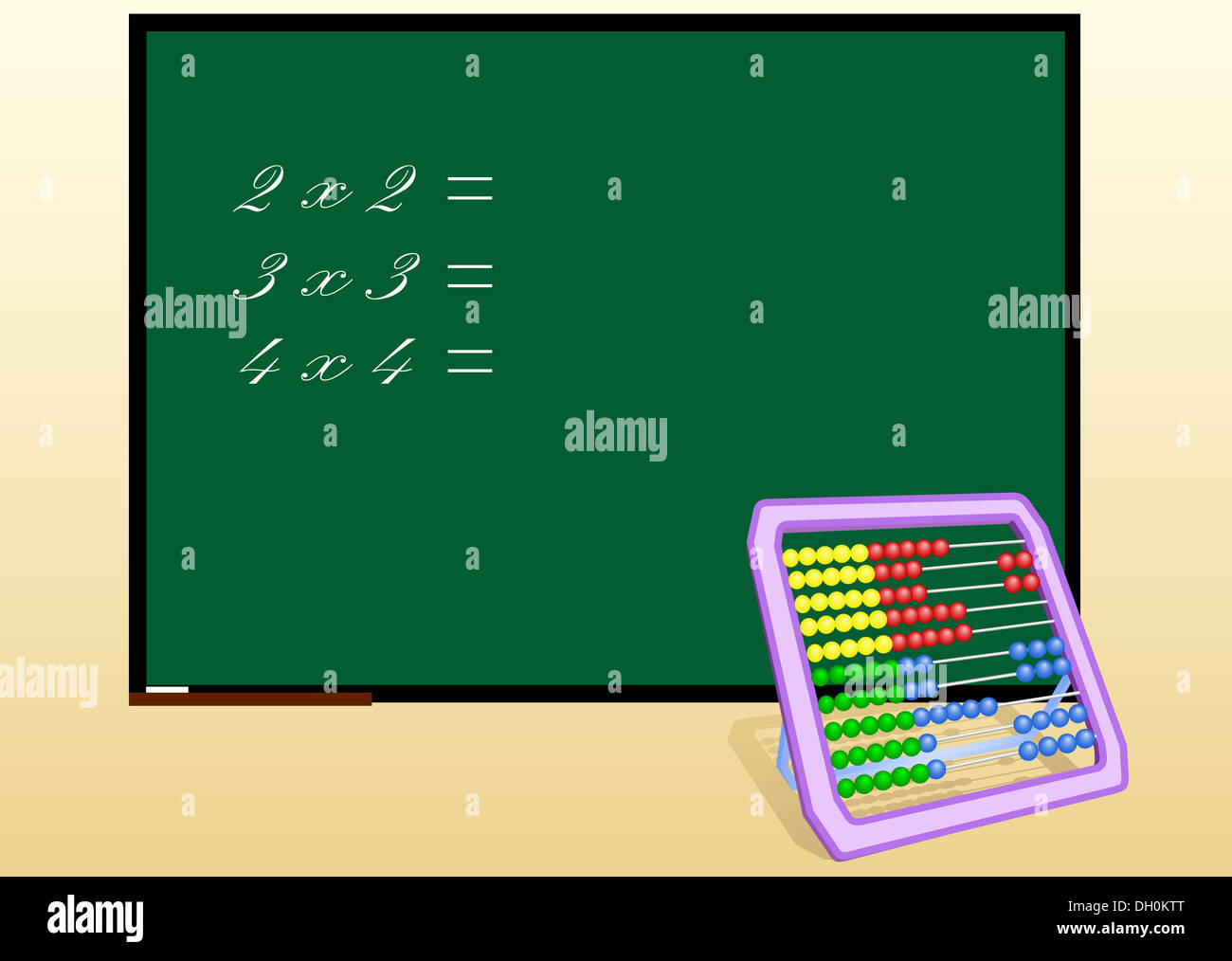 School abacus hi-res stock photography and images - Alamy