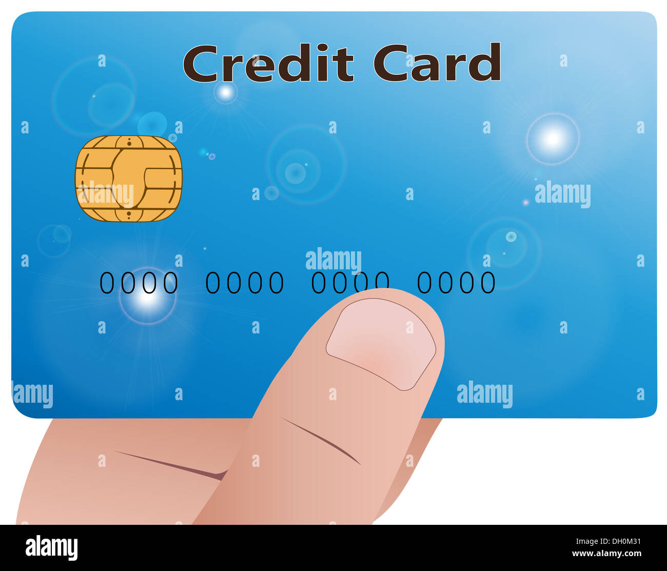 Hand with credit card Stock Photo - Alamy