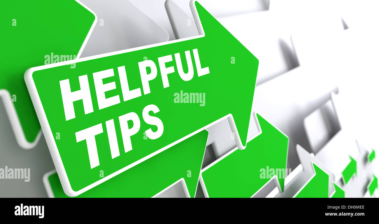 Helpful Tips. Business Concept Stock Photo - Alamy