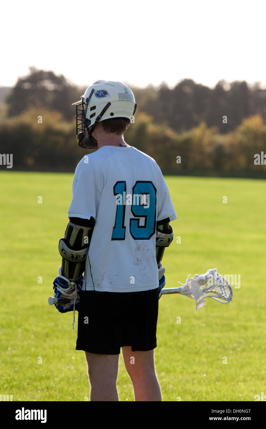 University lacrosse player hi-res stock photography and images - Alamy