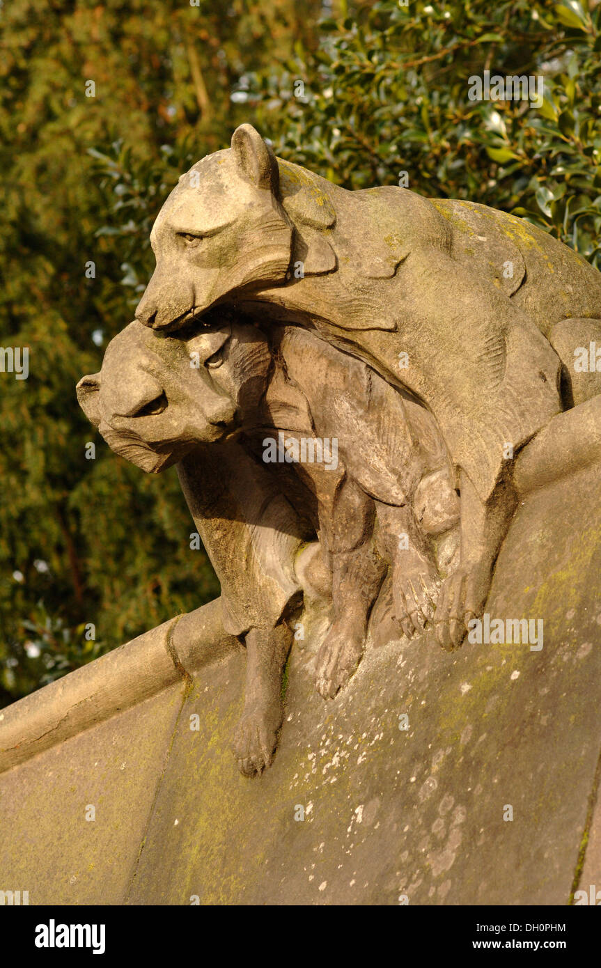 Cardiff Castle's animal wall was designed by William Burges in 1866 but ...