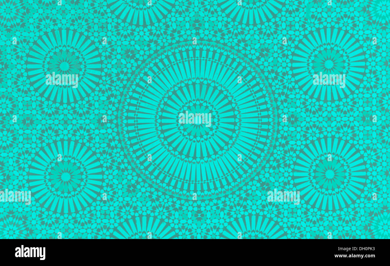 Arabic tile patterns Stock Photo - Alamy