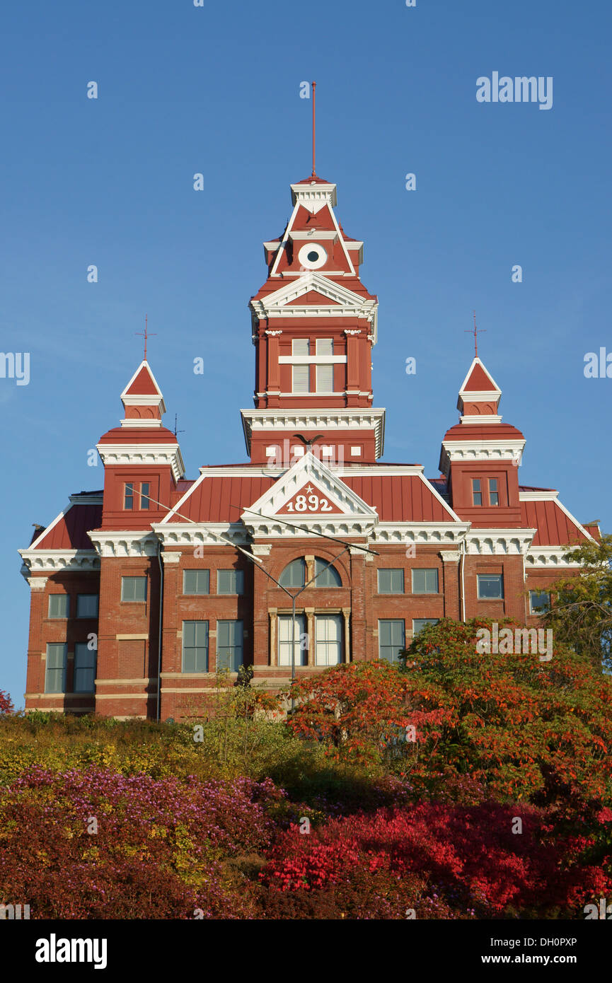 Victorian era Old City Hall building, part of the Whatcom County Museum ...