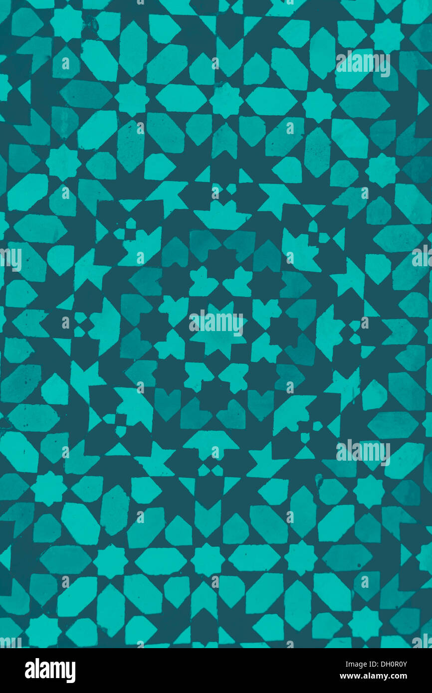 Arabic tile patterns Stock Photo - Alamy