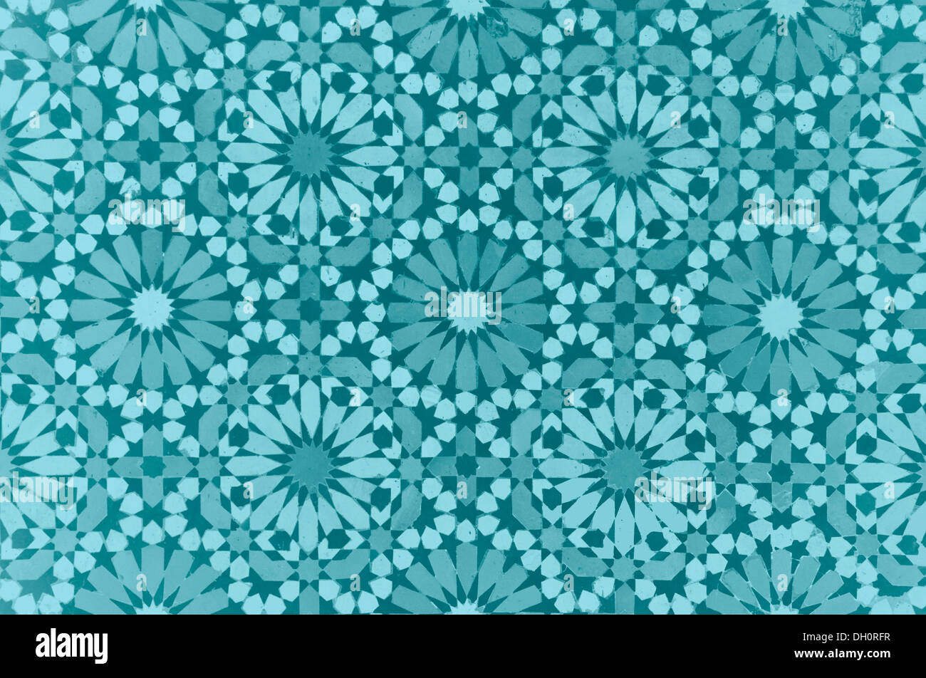 Arabic tile patterns Stock Photo - Alamy