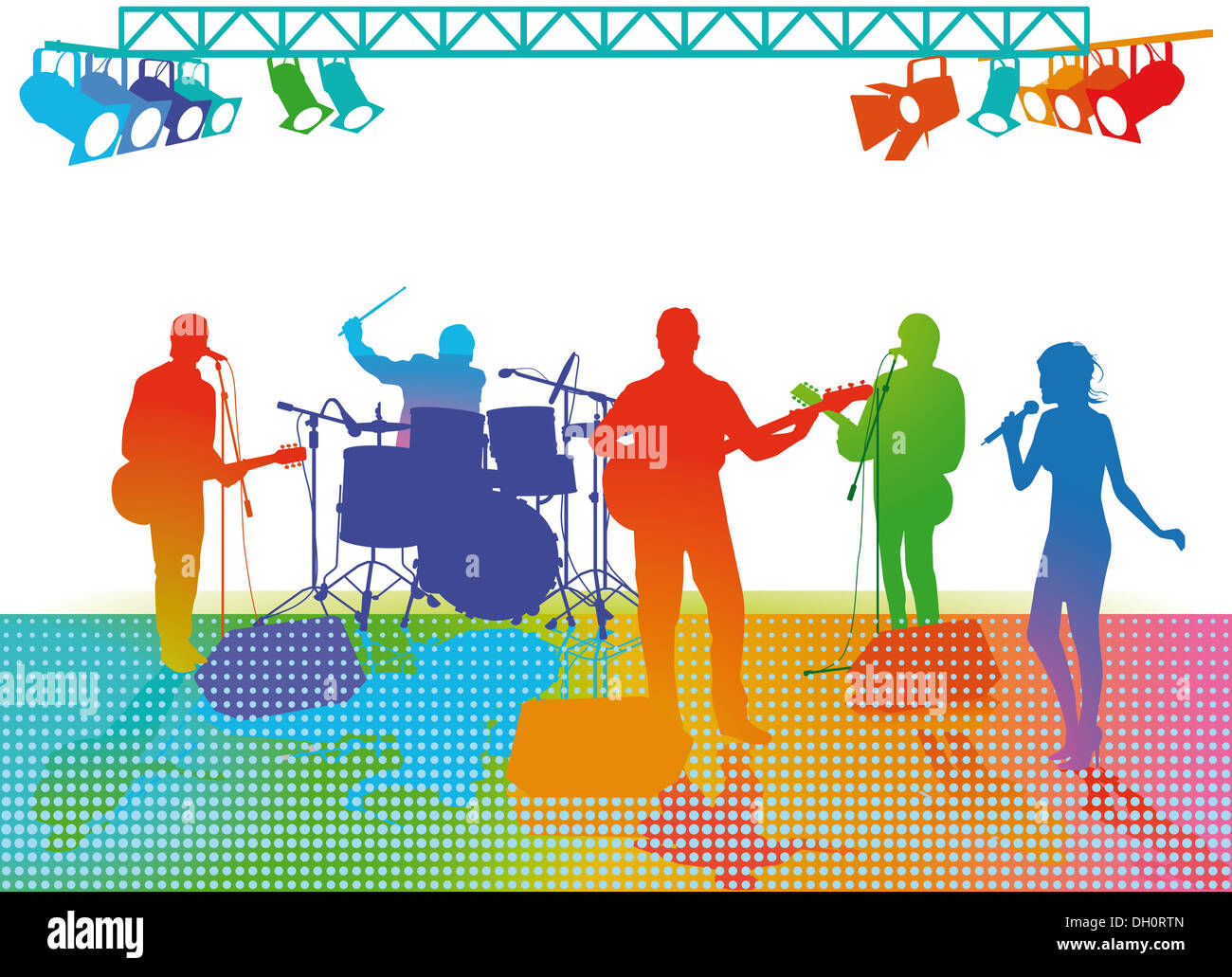 Musikband hi-res stock photography and images - Alamy