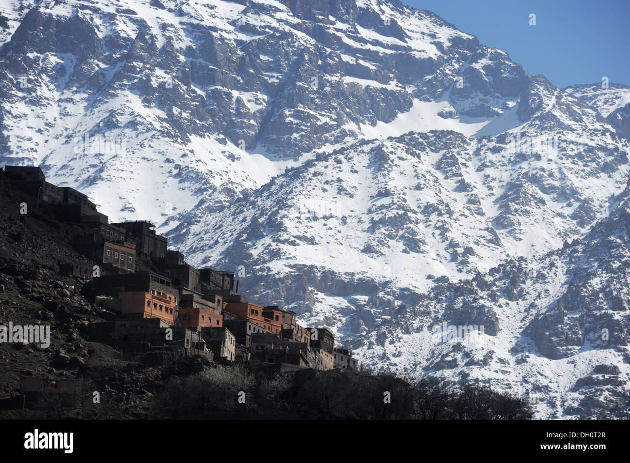 Morocco snow atlas hi-res stock photography and images - Alamy