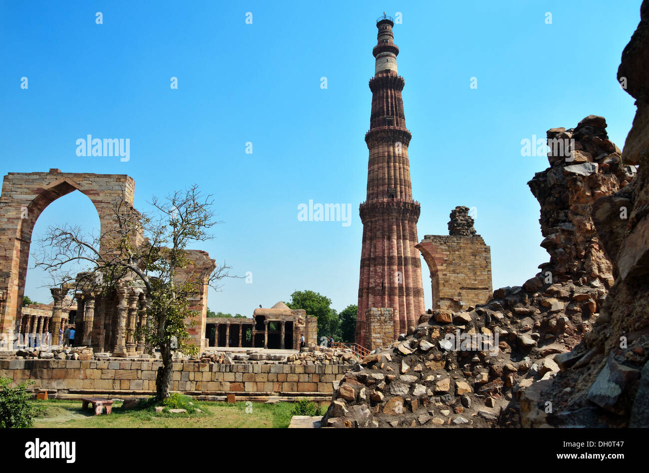 Qutub Minar, Delhi, India Stock Photo - Alamy
