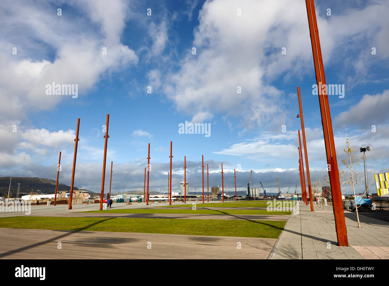 olympic and titanic slipways titanic quarter Belfast Northern Ireland ...