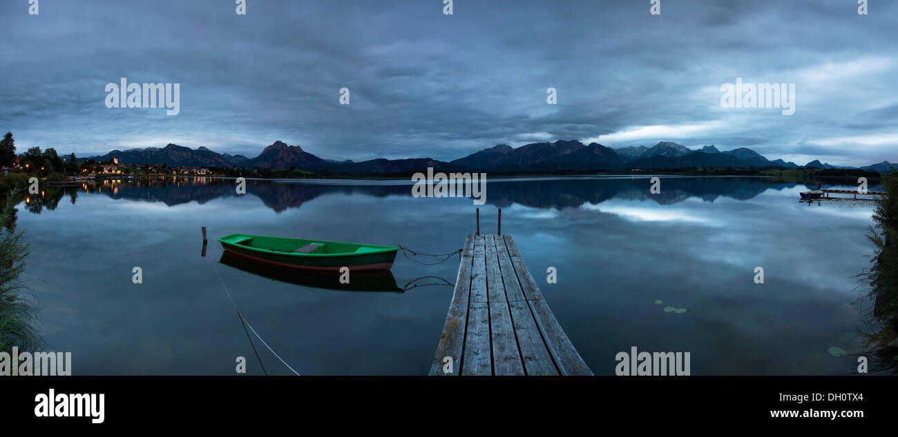 Boardwalk Lake Hopfensee In Bavaria High Resolution Stock Photography ...