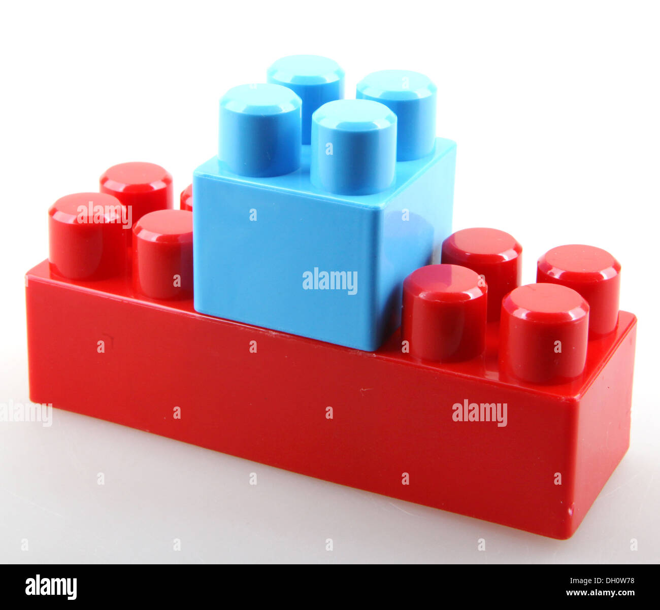 Plastic building blocks Stock Photo - Alamy